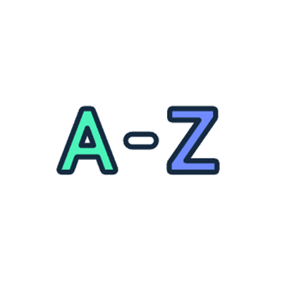 Alphabet Filter - 王謙老師部落格